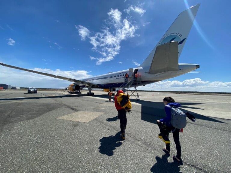 January Vinson Team is boarding the flight to Antarctica | IMG blog